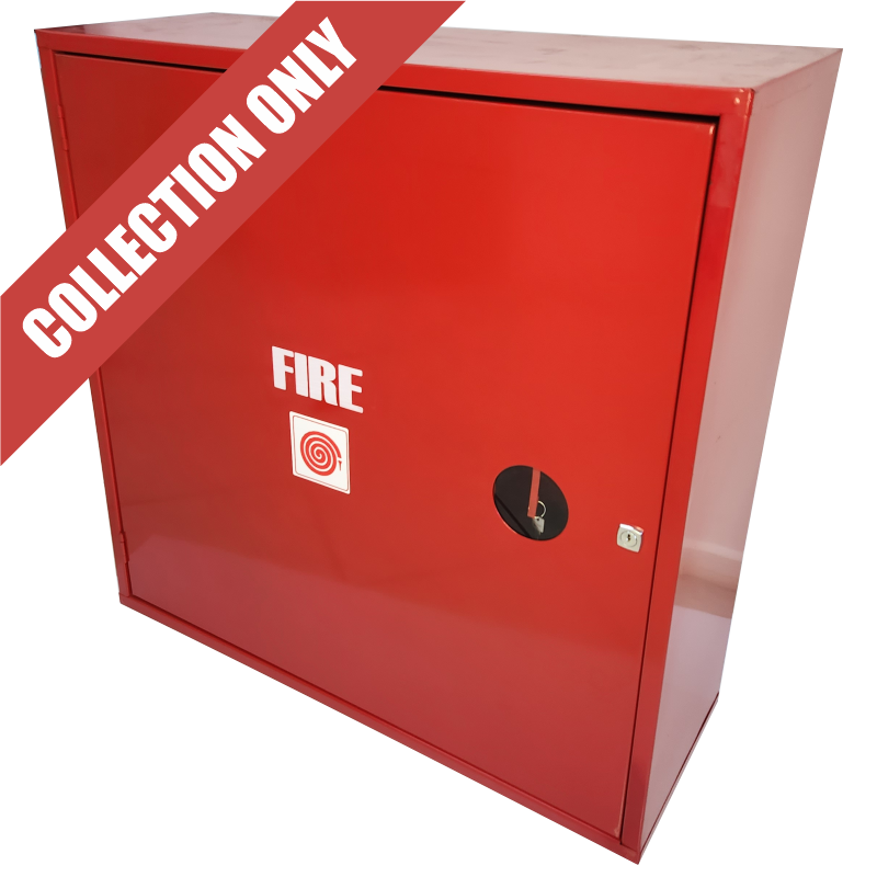 Closed Back Fire Hose Reel Steel Cabinet | Safety Signs & Equipment